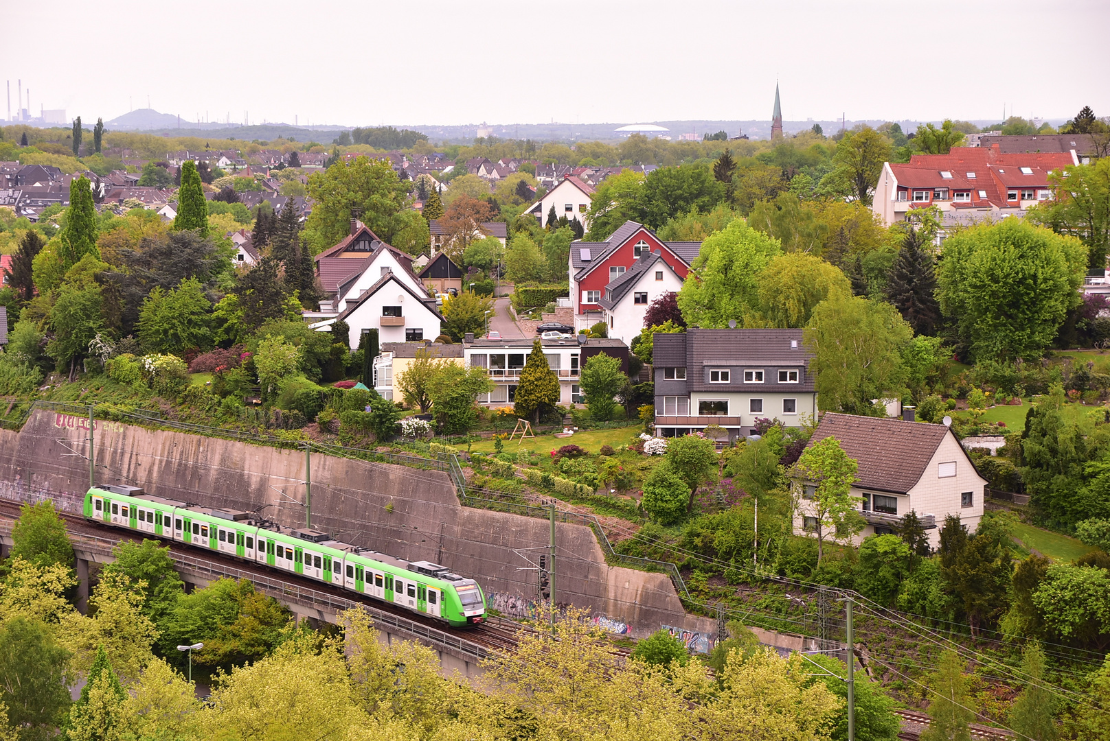 Essen Steele Skyline April 2018 Foto & Bild | deutschland, europe ...