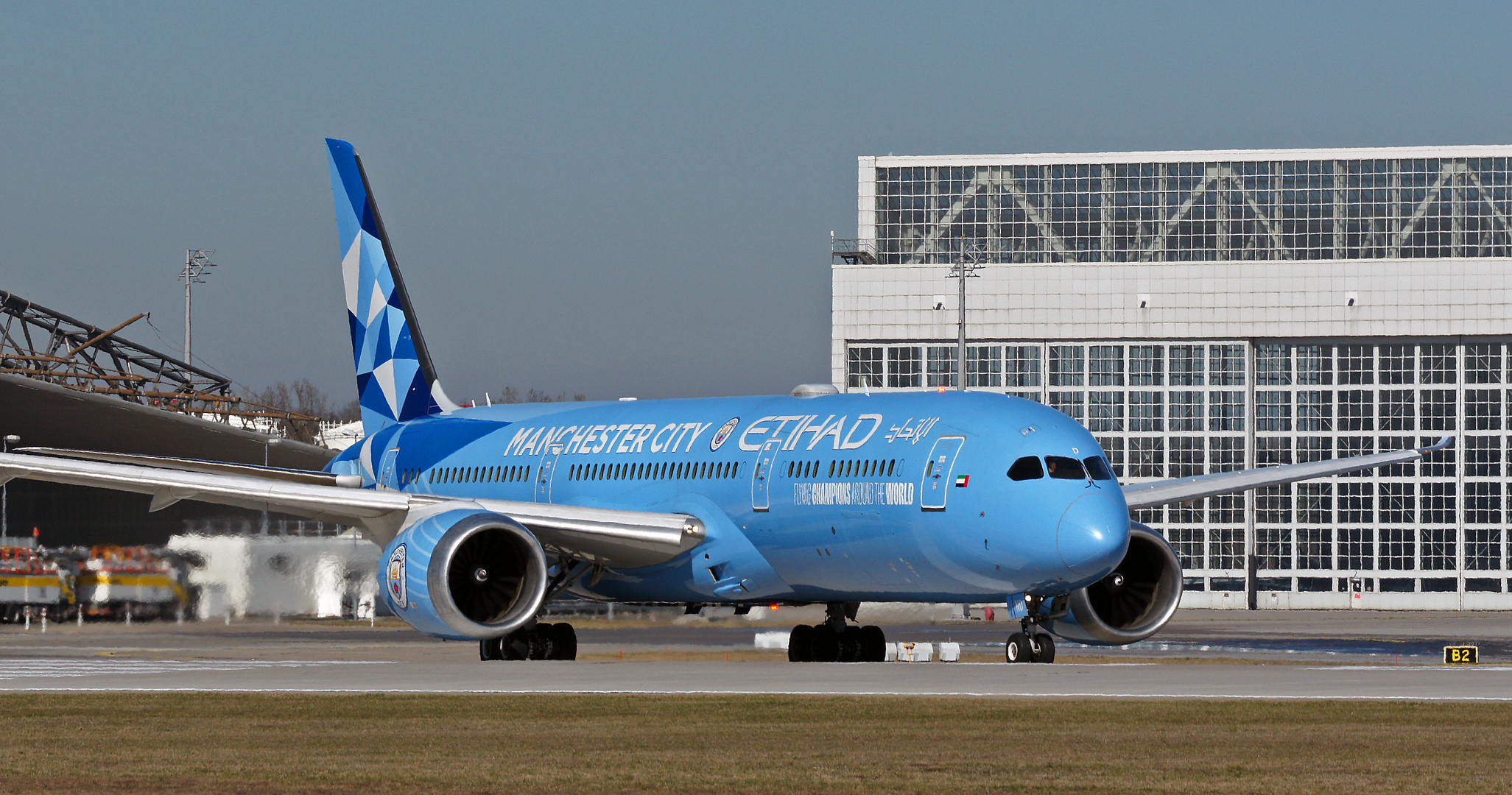 ETIHAD AIRWAYS / Man City Livery Foto & Bild | luftfahrt ...