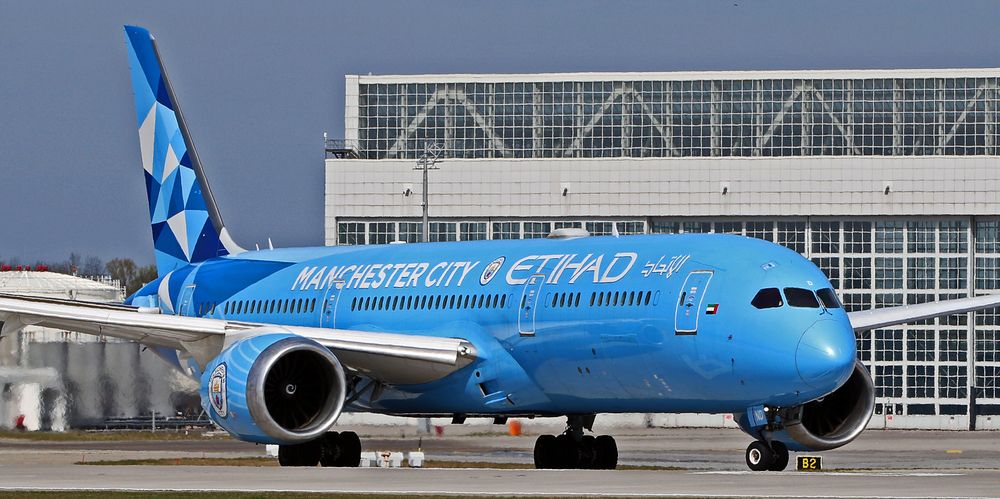 ETIHAD AIRWAYS / Manchester City Livery Foto & Bild | luftfahrt ...