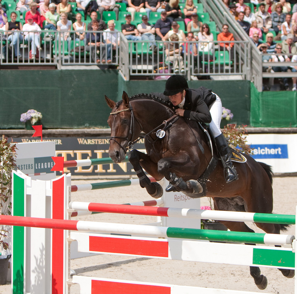 Eva Bitter mit Satisfaction Foto & Bild | sport, sport mit tieren ...