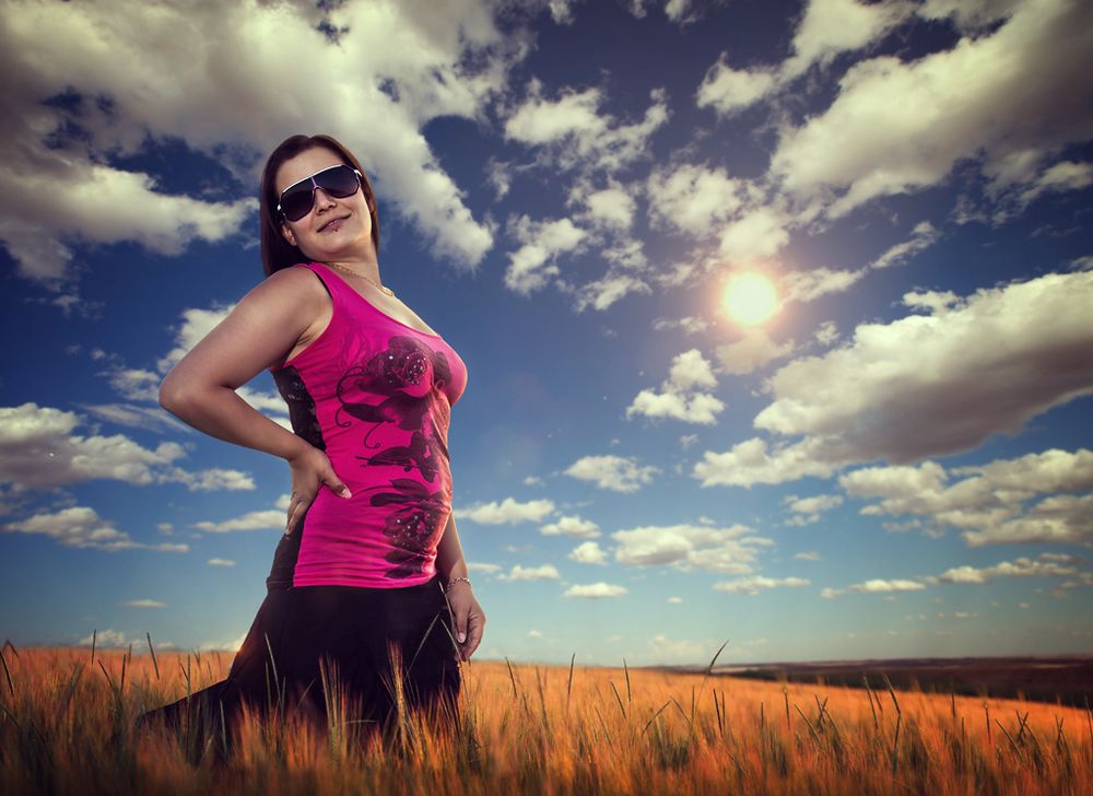 Eva im Kornfeld Foto & Bild | erwachsene menschen, people, menschen Bilder auf fotocommunity