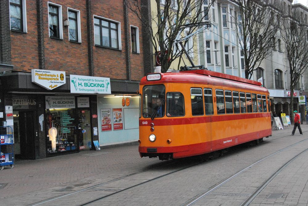 EVAG Fahrschule Tw 640 Foto & Bild | bus & nahverkehr, straßenbahnen ...