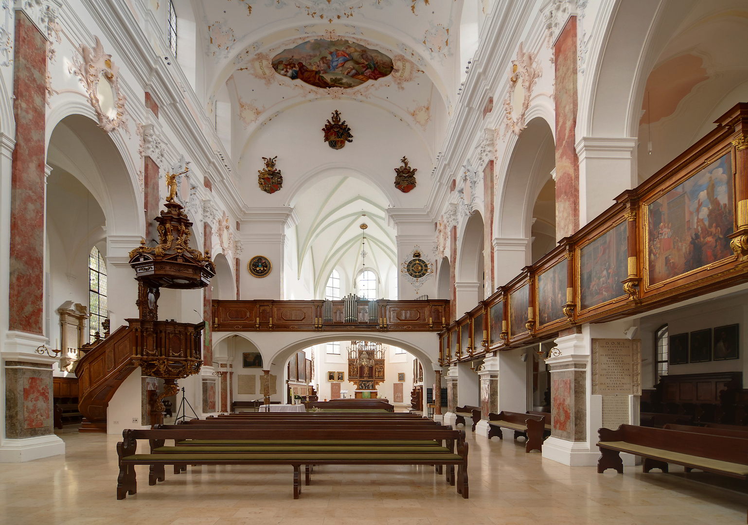 Evagelische St. Anna-Kirche in Augsburg Foto & Bild | architektur, sakralbauten, innenansichten ...