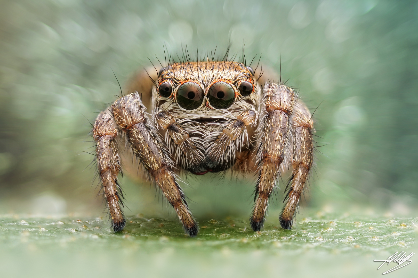 Evarcha arcuata Weibchen Foto & Bild | tiere, wildlife, spinnen Bilder ...