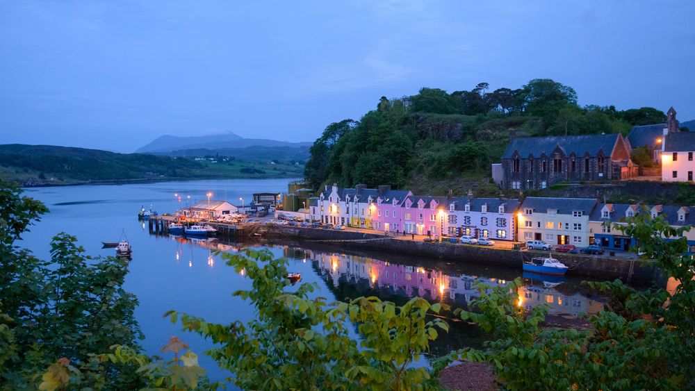 Evening in Portree Foto & Bild | europe, united kingdom & ireland ...