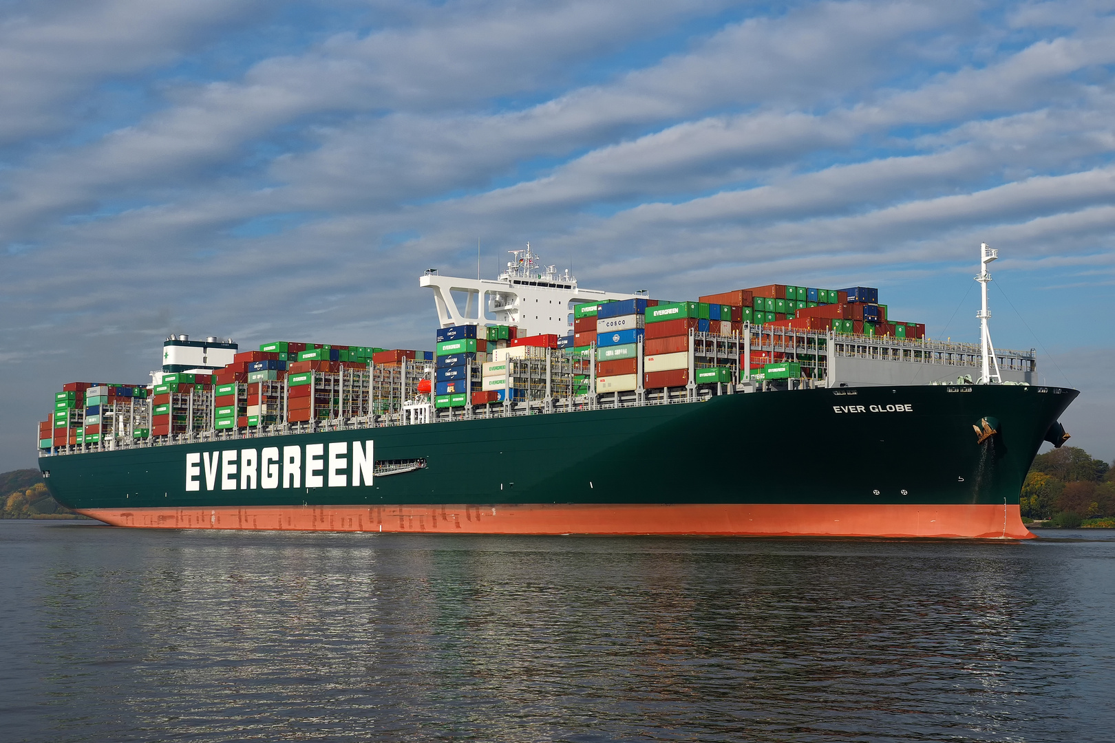 EVER GLOBE Foto & Bild | schiffe und seewege, motorschiffe ...