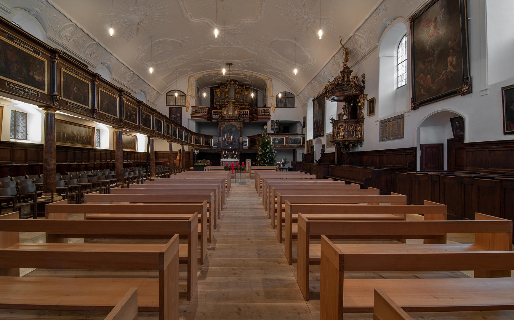 ~~ Evgl. St. Ulrich ~~ Foto & Bild | architektur, sakralbauten, innenansichten kirchen Bilder ...