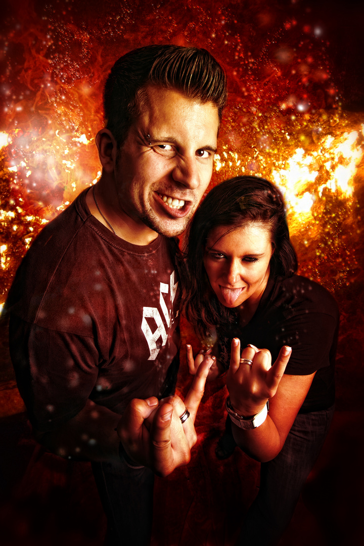 Evil Rock Foto & Bild | fotomontage, composing , digiart Bilder auf ...