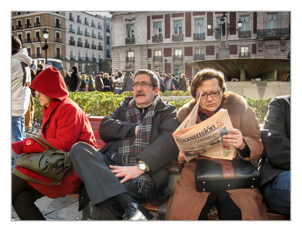 Expansión de color Foto & Bild | streetfotografie mit menschen, kommunikation; grafik; szenen ...