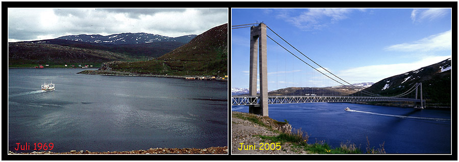 Fähre - Brücke - Kvalsund - # 1 Foto & Bild | europe, scandinavia ...