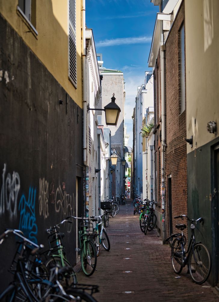 Fahrradgasse Foto & Bild | europe, benelux, netherlands Bilder auf fotocommunity