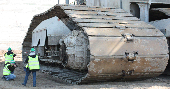 Fahrwerk Bagger 292 Foto & Bild | industrie und technik, bergbau ...