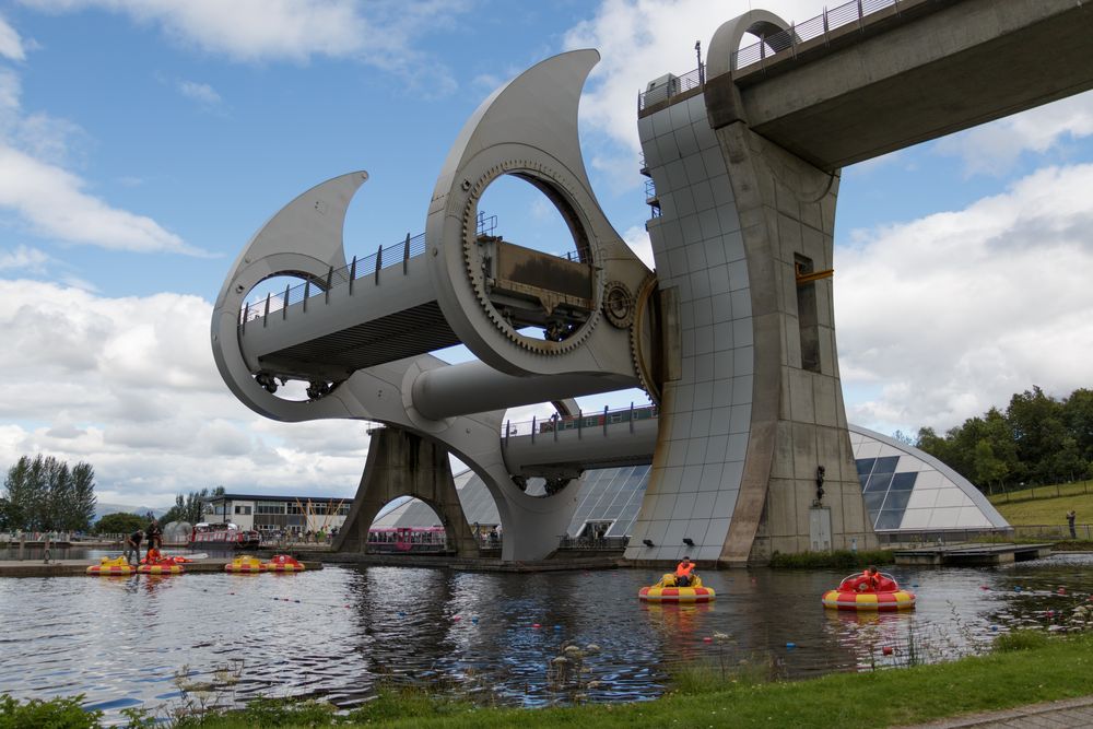 Falkirk Wheel Foto & Bild | europe, united kingdom & ireland, scotland ...