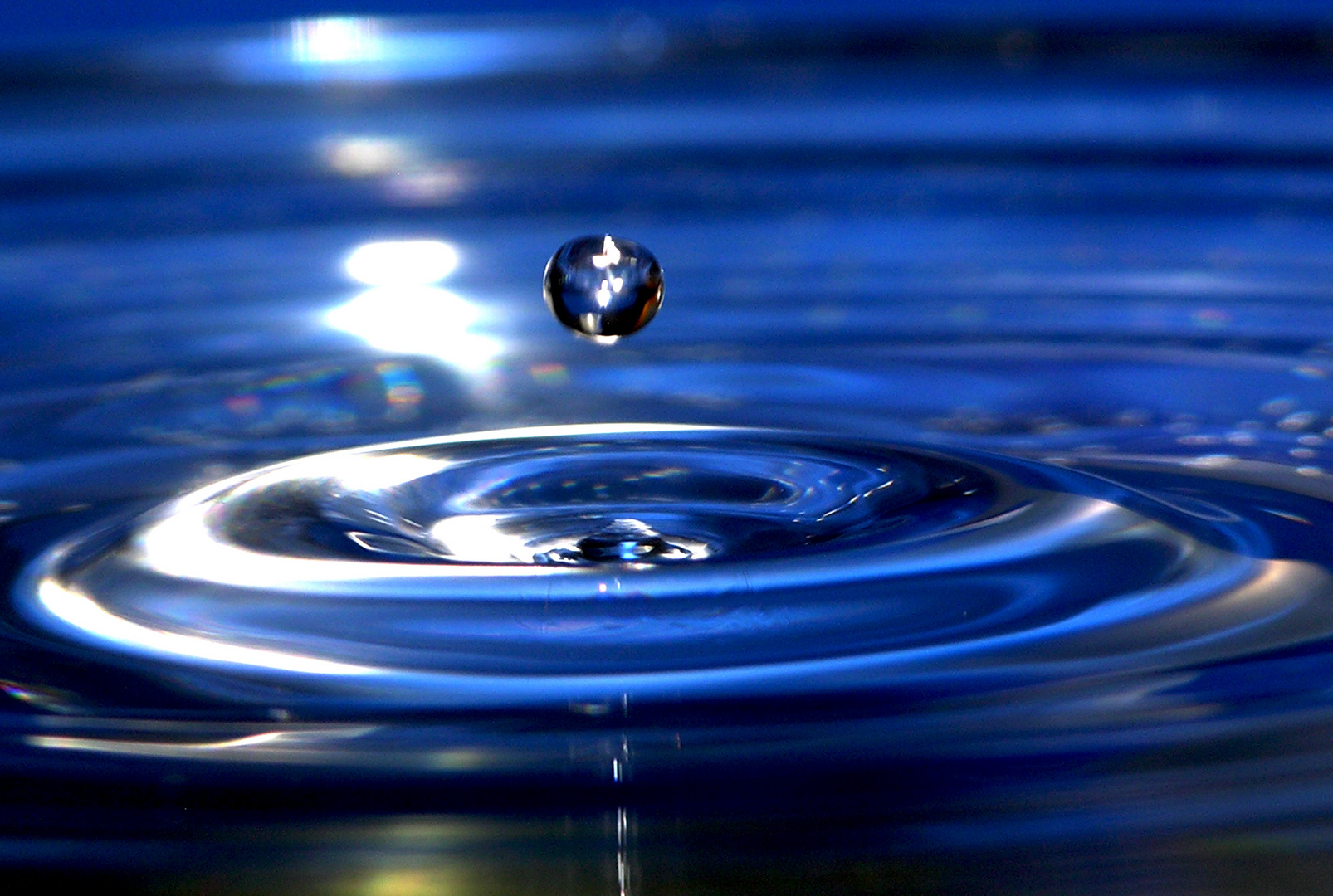 Fallender Wassertropfen 02 Foto & Bild | experimente, wasser, tropfen ...