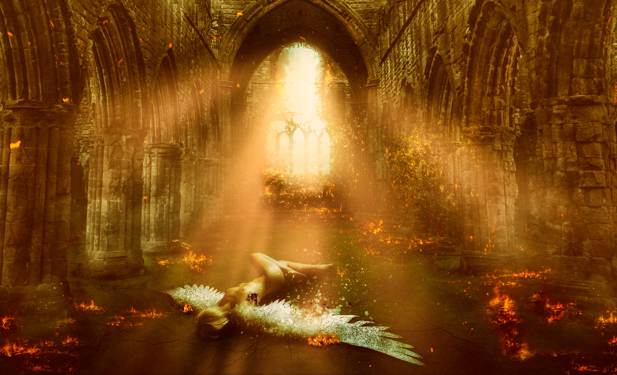 Falling Angel Foto & Bild | composing, digiart, fantasy Bilder auf ...