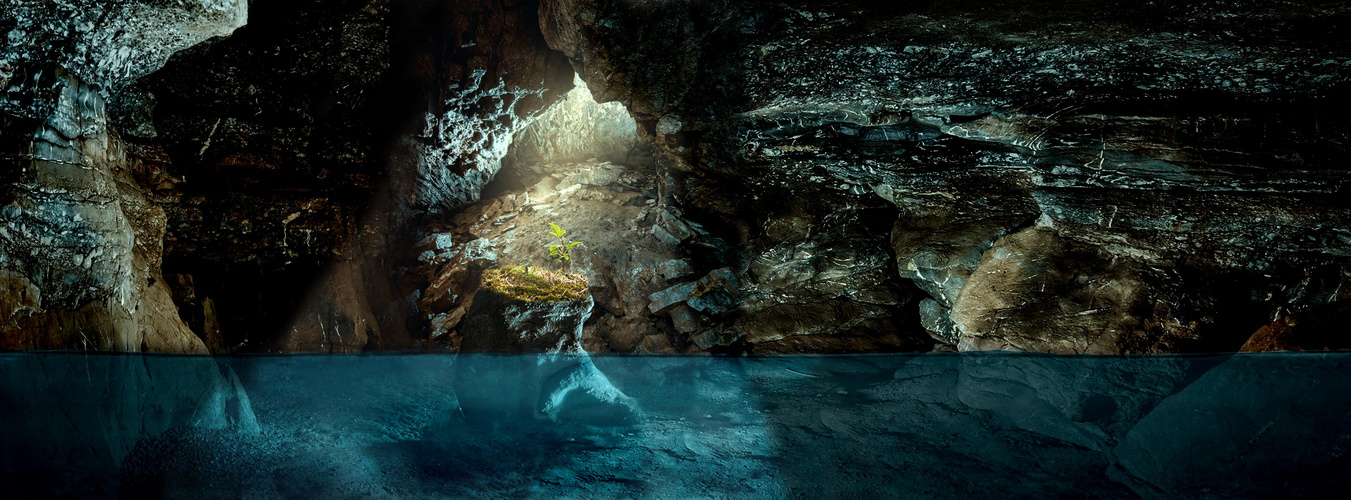 Fantasy Cave Foto & Bild | fotomontage, composing , water Bilder auf fotocommunity