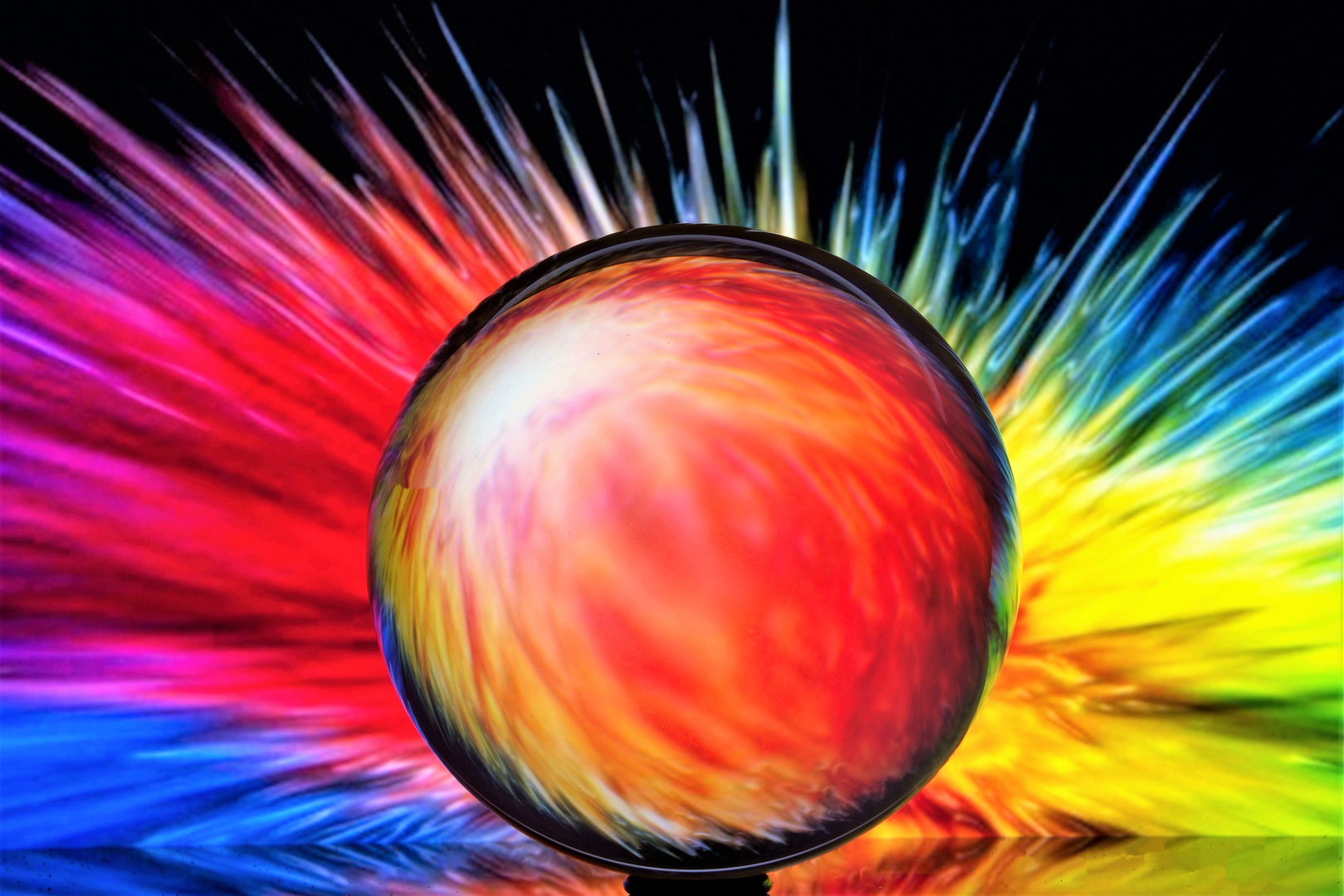 Farbexplosion Foto & Bild | abstraktes, farben, licht Bilder auf ...