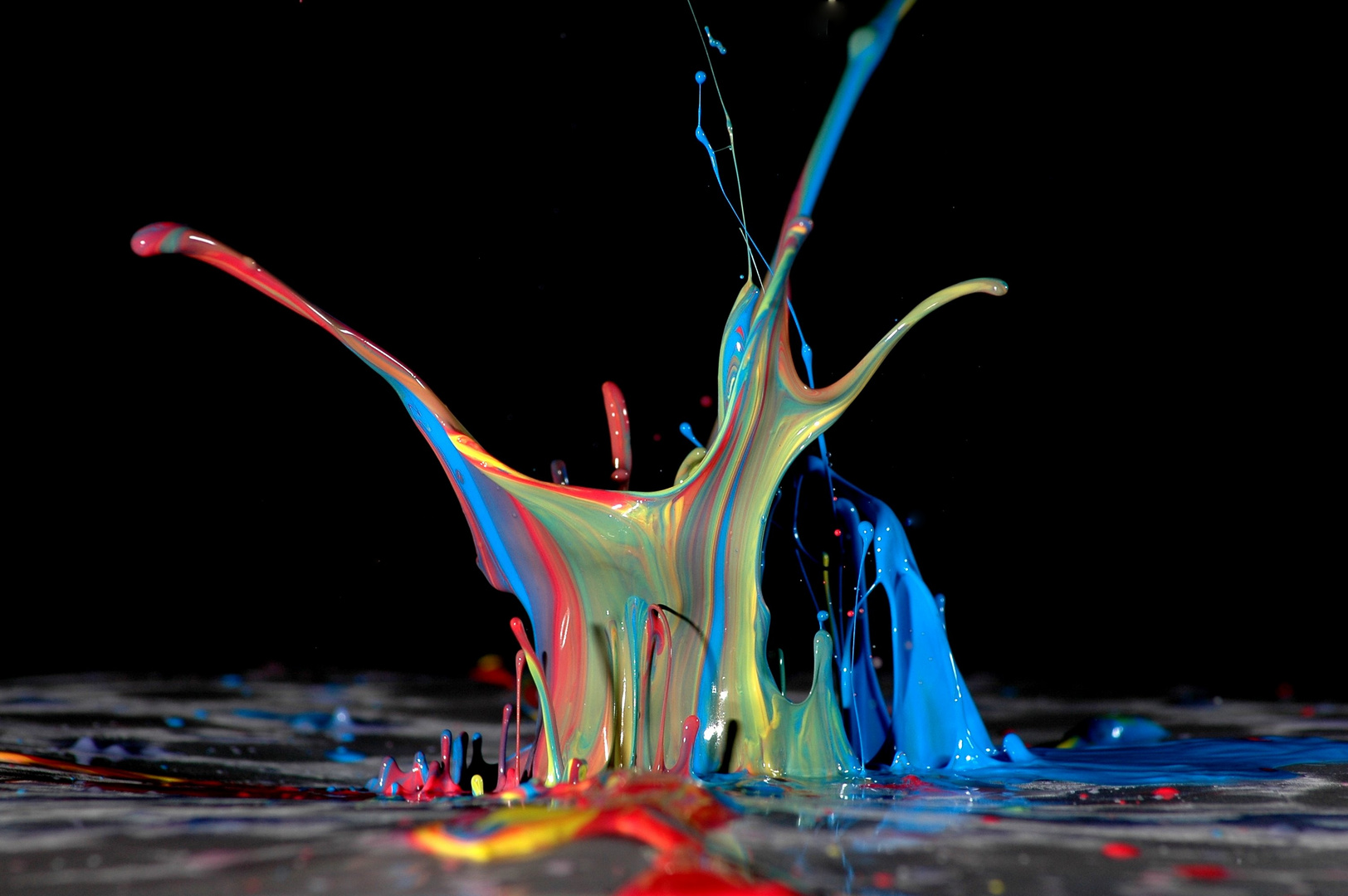 Farbexplosion Foto & Bild | colorfoto: farben, wasser, farben Bilder ...