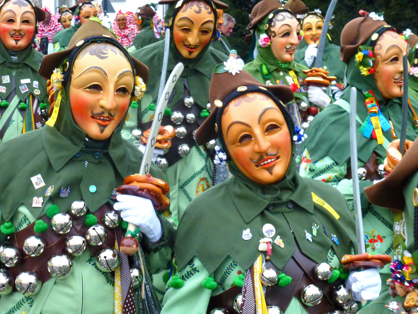 Fasnet: Schlössle-Narren in Weingarten (Württ.) Foto & Bild | fasching, narr, motive Bilder auf ...