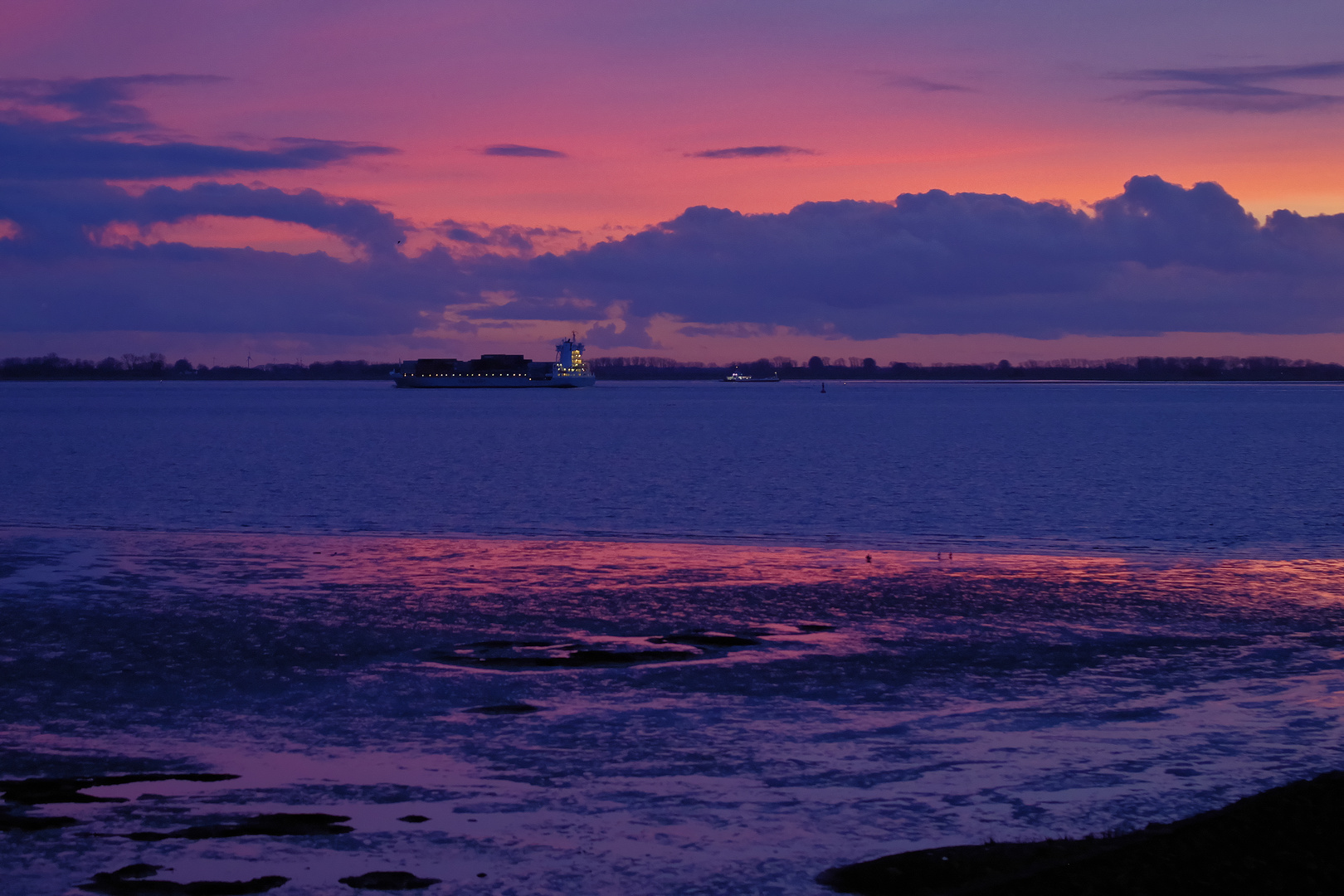 Fast schon kitschig Foto & Bild | landschaft, himmel, bach, fluss & see ...