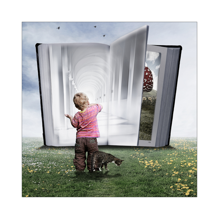 Faszination Buch Foto & Bild | fotomontage, composing , digiart Bilder auf fotocommunity