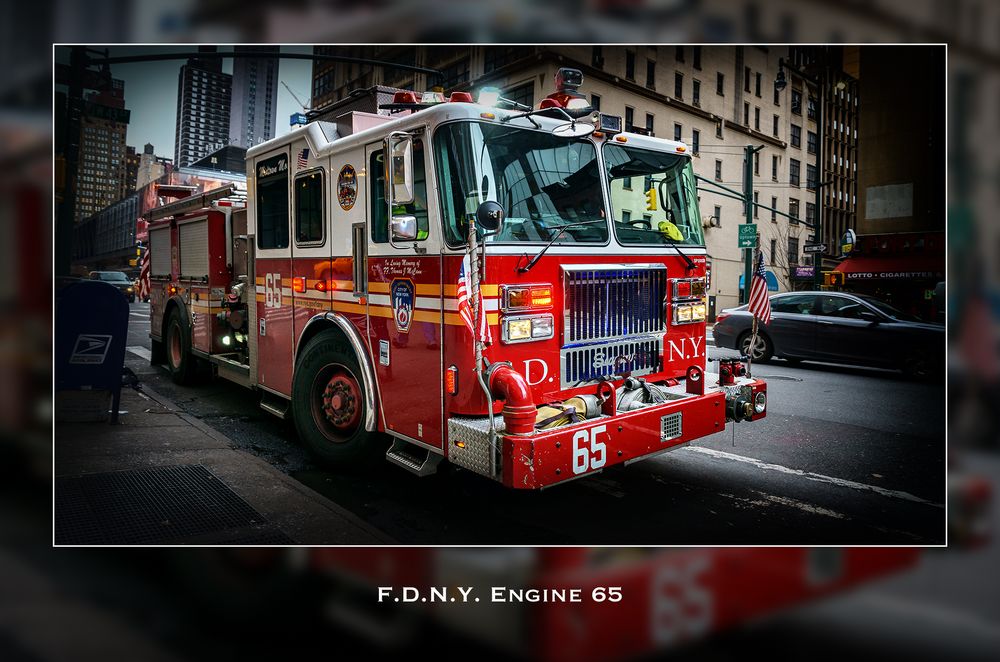 F.D.N.Y. Engine 65 Foto & Bild | north america, united states, autos ...