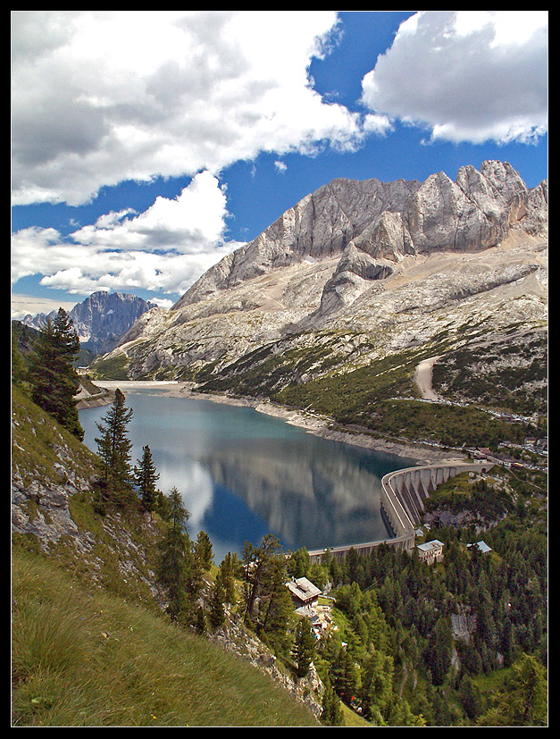 Fedaia-Stausee Foto & Bild | landschaft, berge, natur Bilder auf ...