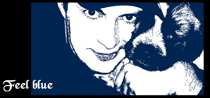 Feel blue Foto & Bild | digital editing, digiart Bilder auf fotocommunity