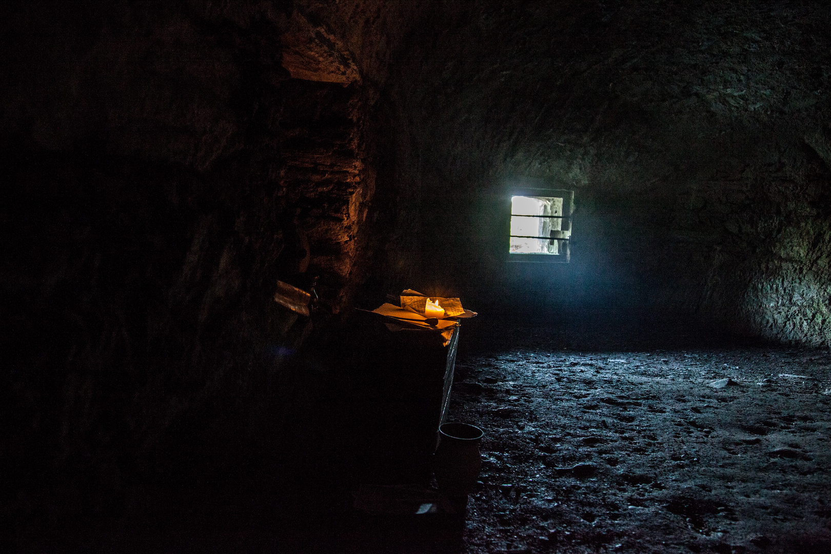 Felix Anton Blaus Kerker in der Festungsruine Königstein Foto & Bild ...