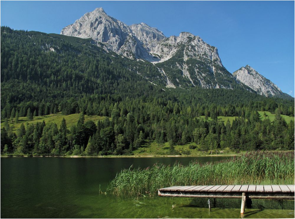 Ferchensee Foto & Bild | landschaft, bach, fluss & see, see, teich ...