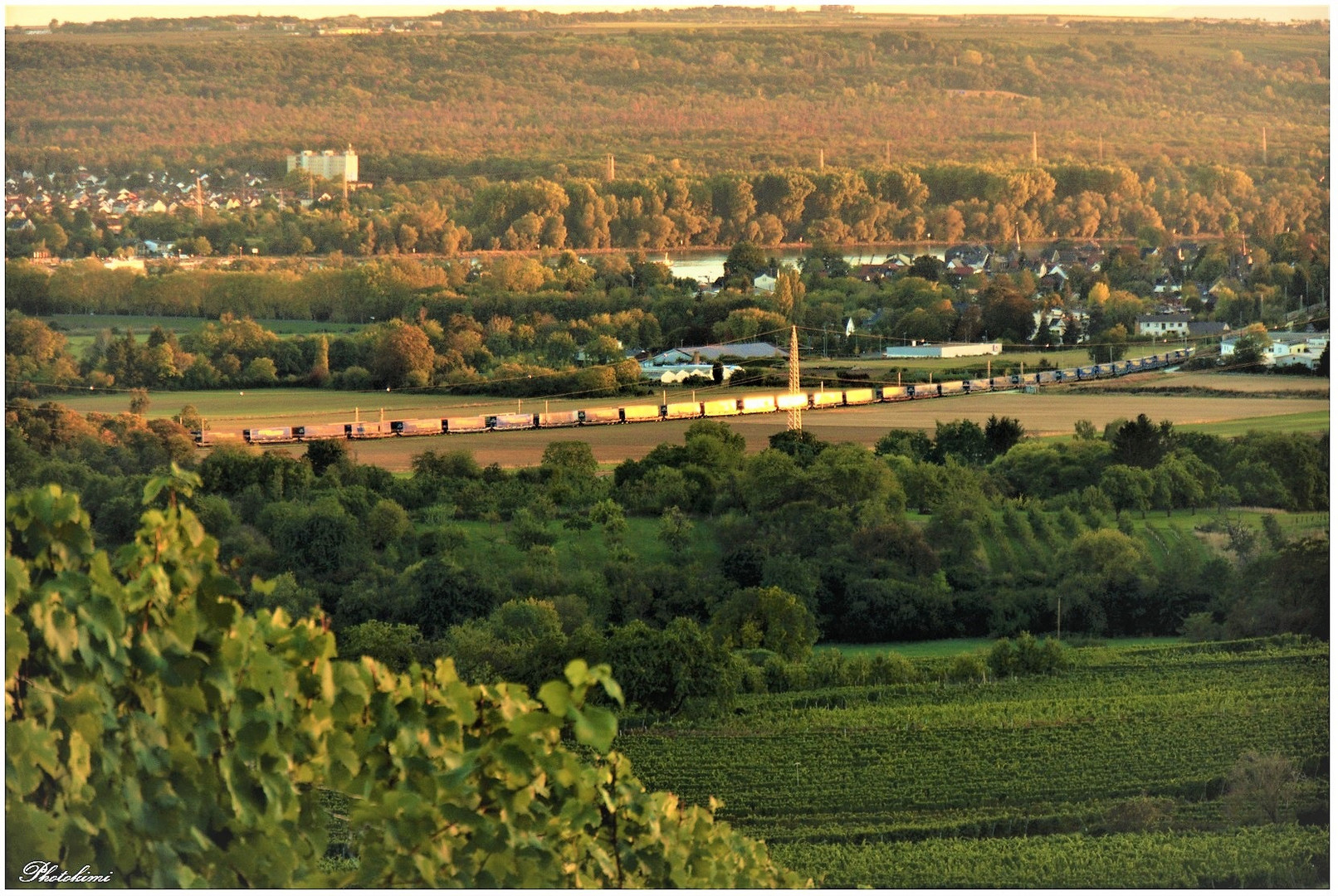 Fernblick auf den Rhein Foto & Bild | spezial, natur, landschaft Bilder ...