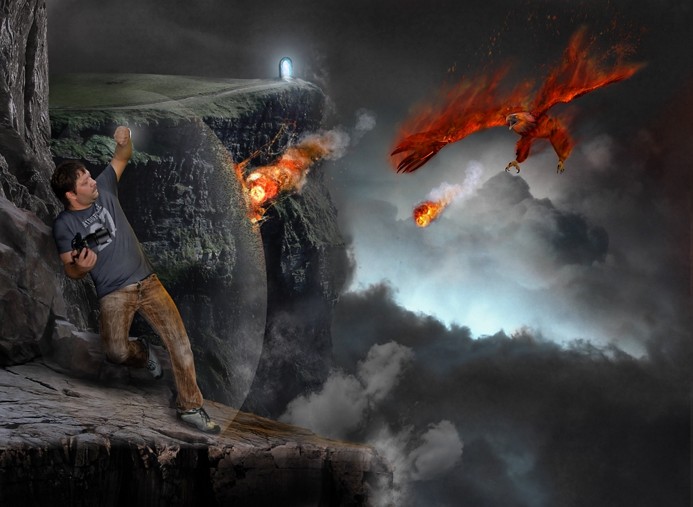 >> ferne W E L T E N Foto & Bild | fotomontage, fantasy mystery, sternschnuppen Bilder auf ...