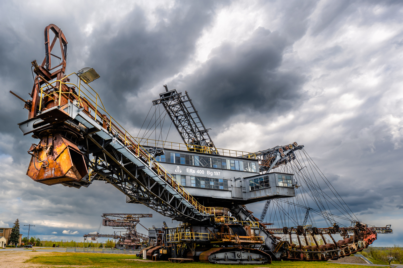 Ferropolis die Stadt aus Eisen Mosquito 197 ERs 400 Foto & Bild ...