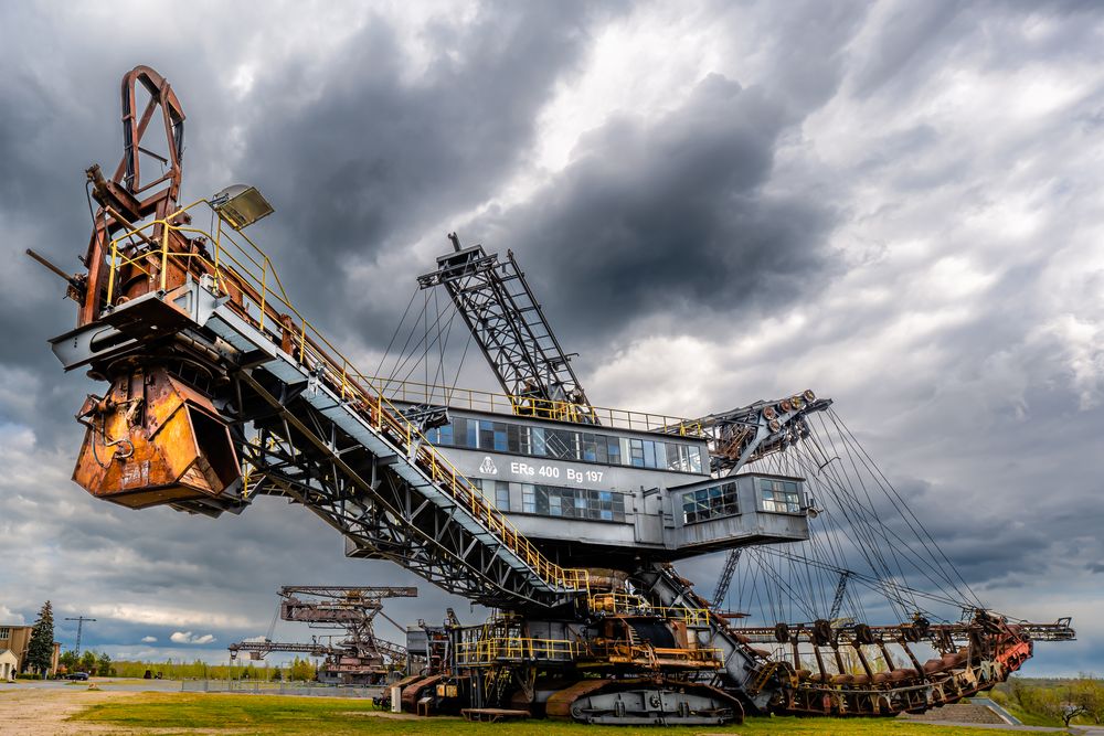 Ferropolis die Stadt aus Eisen Mosquito 197 ERs 400 Foto & Bild ...