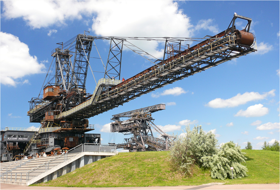 Ferropolis GEMINI Foto & Bild | industrie und technik, bergbau, tagebau ...