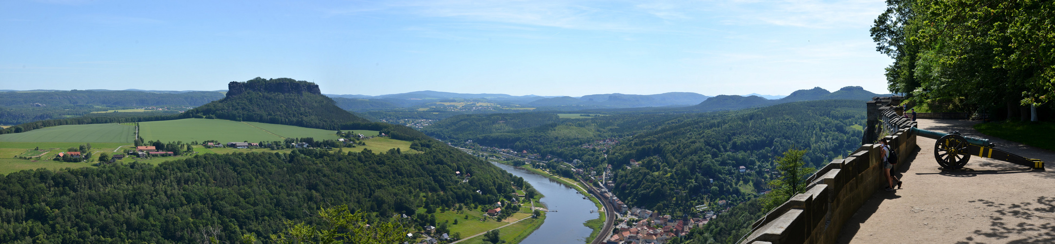Festung Königstein Foto & Bild | fotos, panorama, natur Bilder auf ...