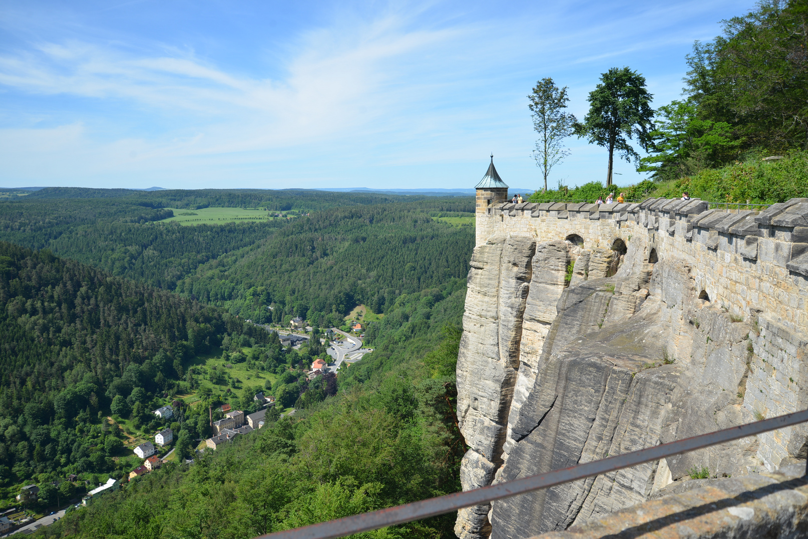 Festung Königstein Foto & Bild | outdoor, natur, landschaft Bilder auf ...
