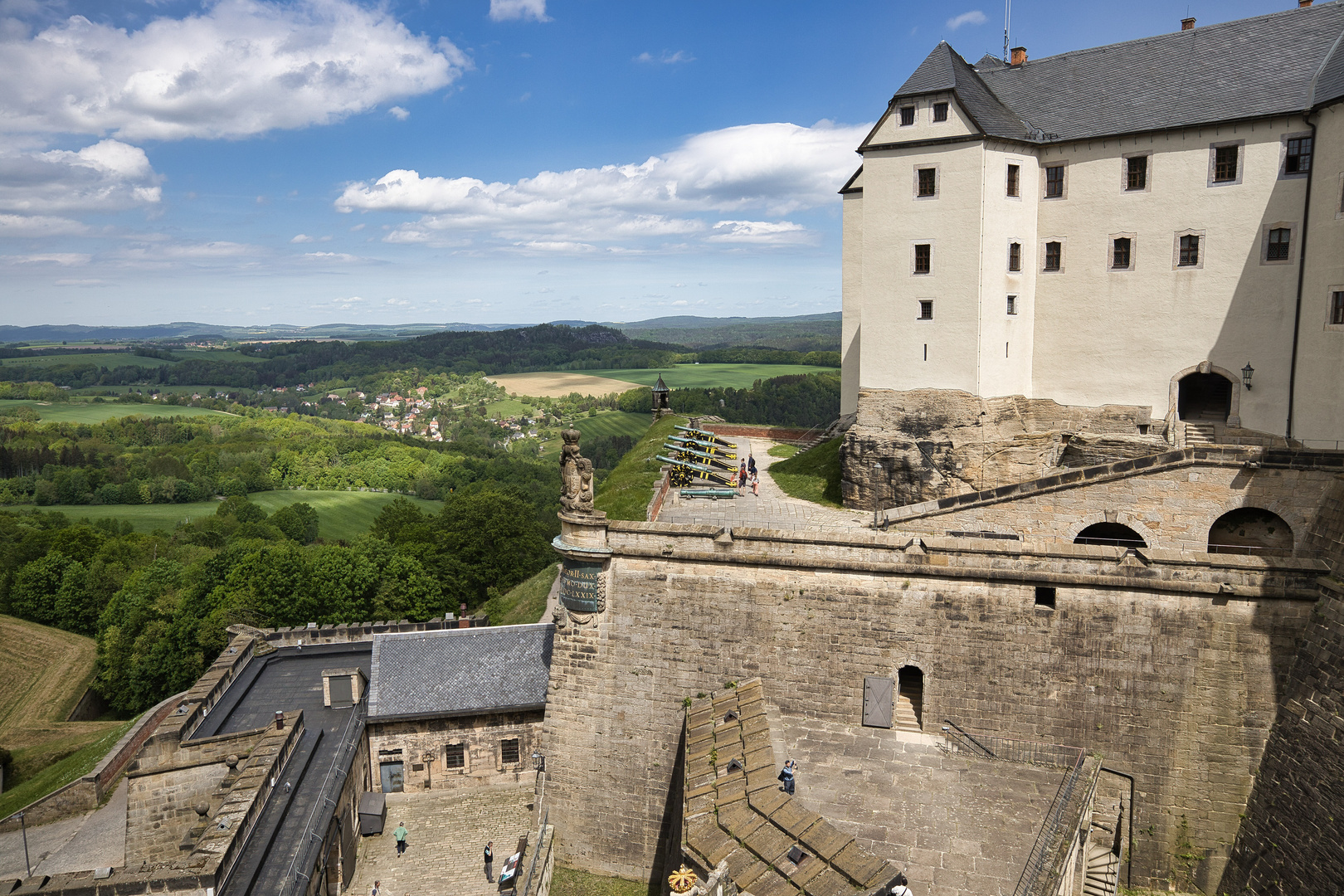 Festung Königstein Foto & Bild | architektur, deutschland, europe ...