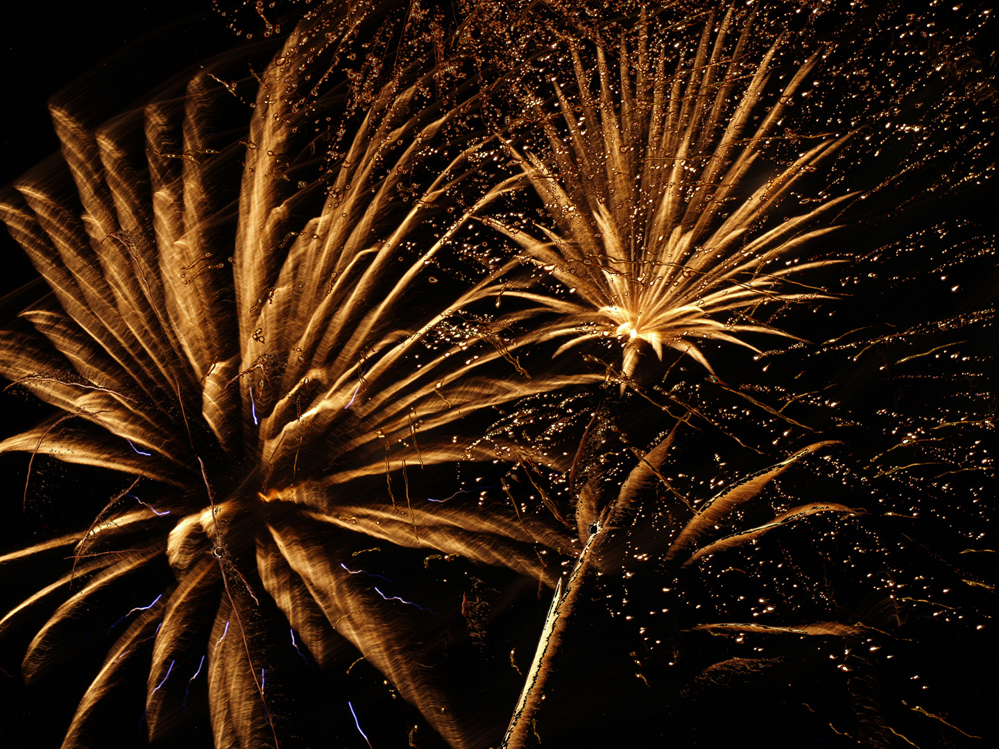 Feu d’artifice 8 -- Doré… --- Feuerwerk 8 -- Golden… photo et image ...