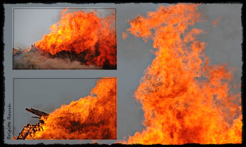 Feuer - rot-orange Foto & Bild | fotokunst, collagen, details Bilder ...