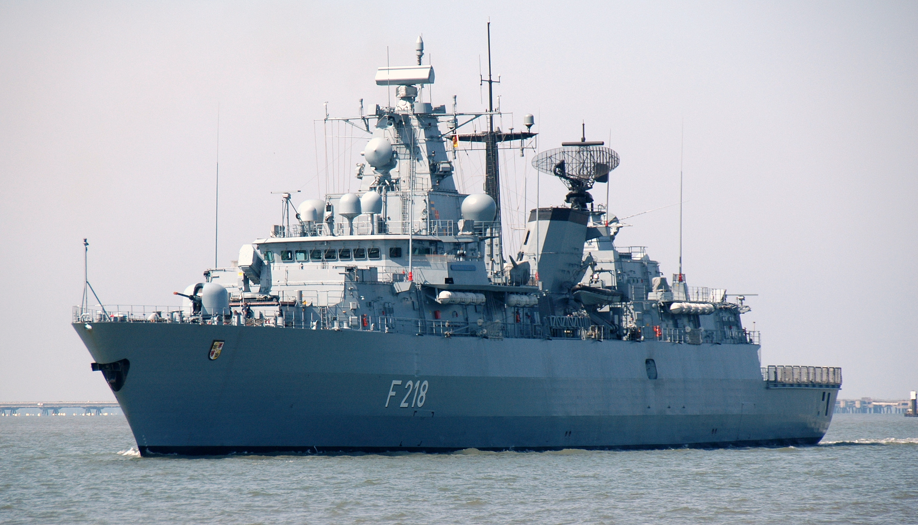 FGS F 218 Fregatte Mecklenburg-Vorpommern;EinsFlt2/2 ...