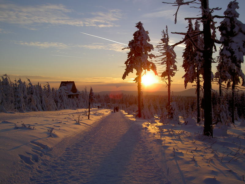 Fichtelberg Foto & Bild | sonnenuntergänge, himmel & universum, natur ...