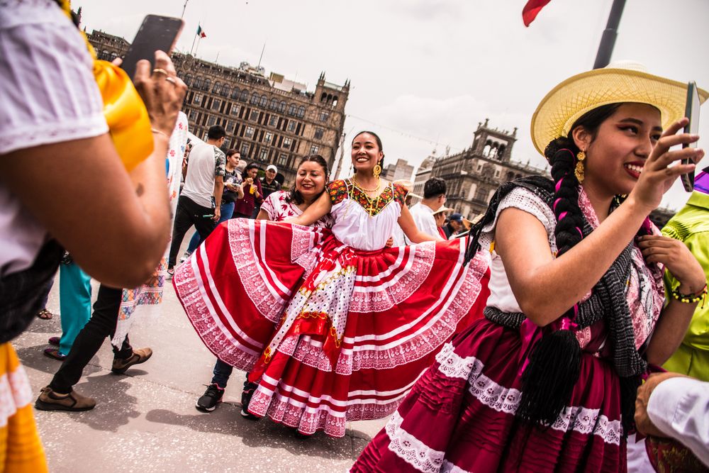 Fiesta de las culturas, Mexiko-Stadt Foto & Bild | north america ...