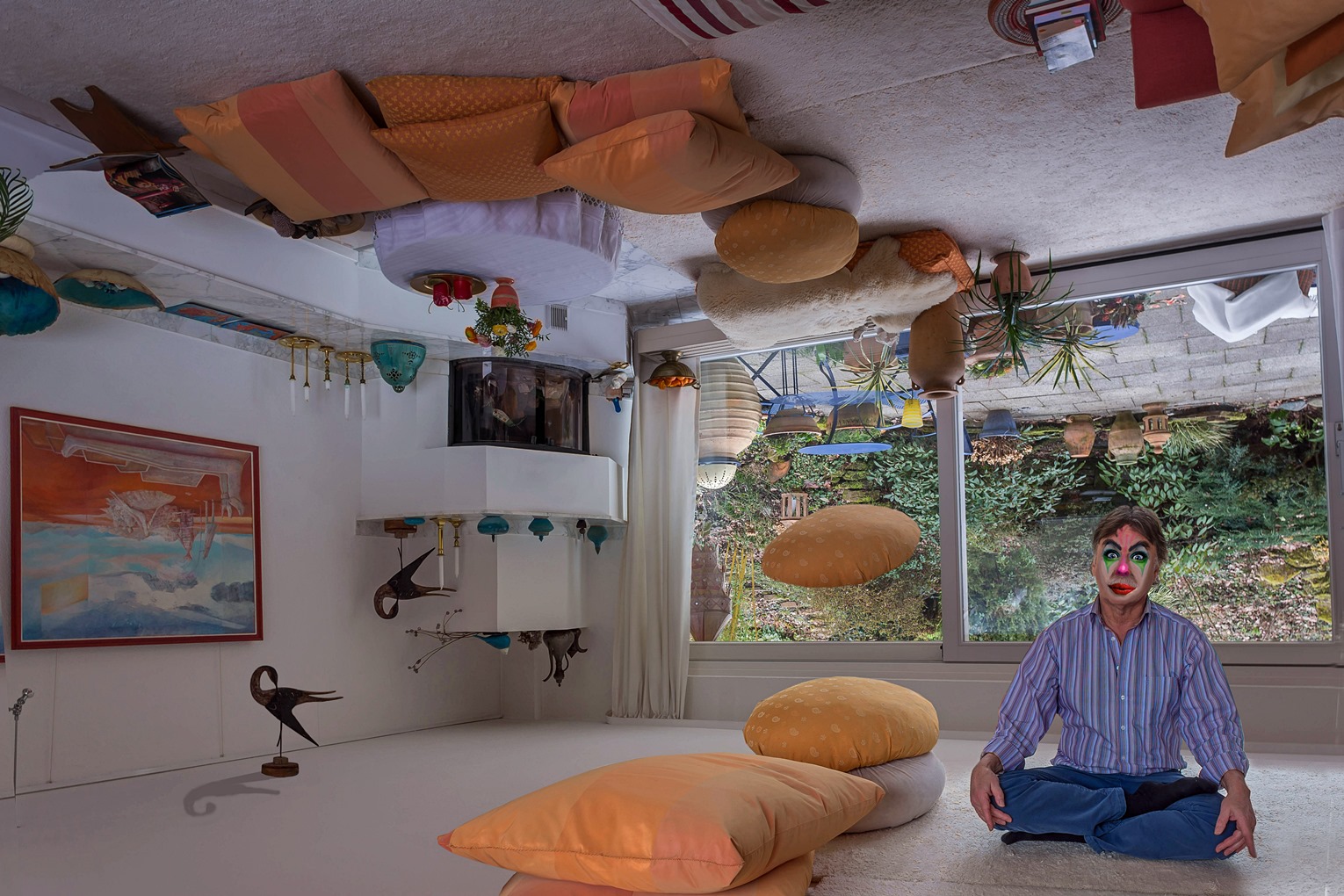 Fight-Club: "Die Welt steht Kopf" Foto & Bild | art, spezial, composing Bilder auf fotocommunity