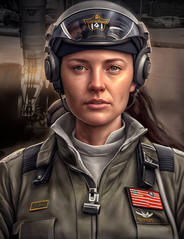 Fighter Pilot -LT Miller- Mission Completed Foto & Bild | art, spezial ...