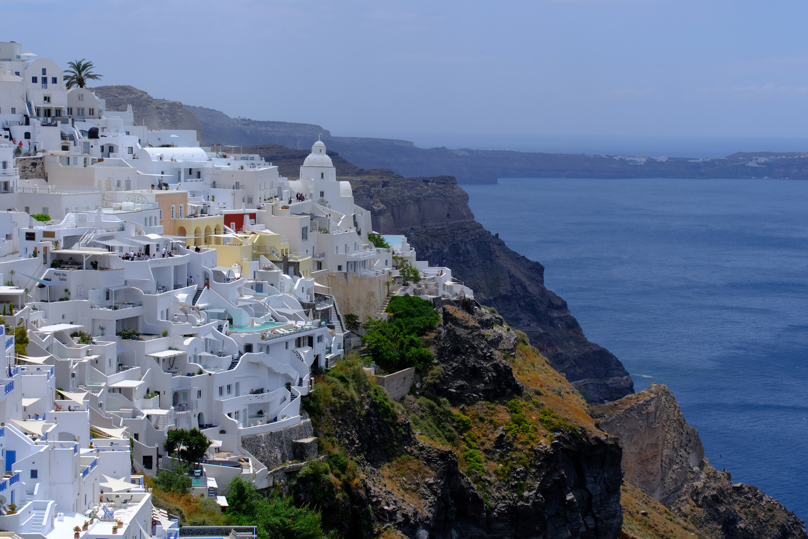 ...Fira - die Stadt auf dem Kraterrand... Foto & Bild | europe, greece ...