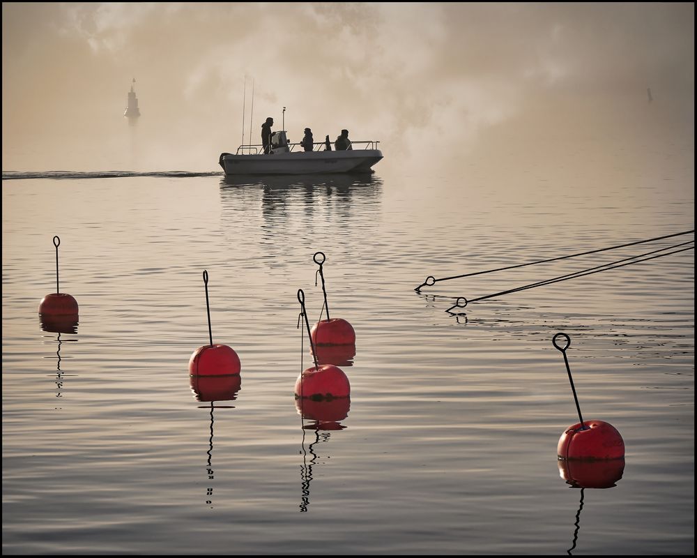 Fisch-Jäger Foto & Bild | sport, sonnenaufgang, drei Bilder auf ...