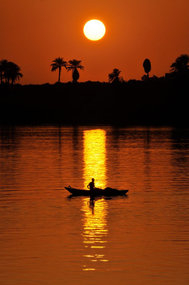 Fischer auf dem Nil Foto & Bild | africa, egypt, north africa Bilder ...