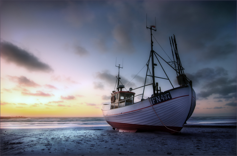 Fischerboot Foto & Bild | europe, scandinavia, denmark Bilder auf ...