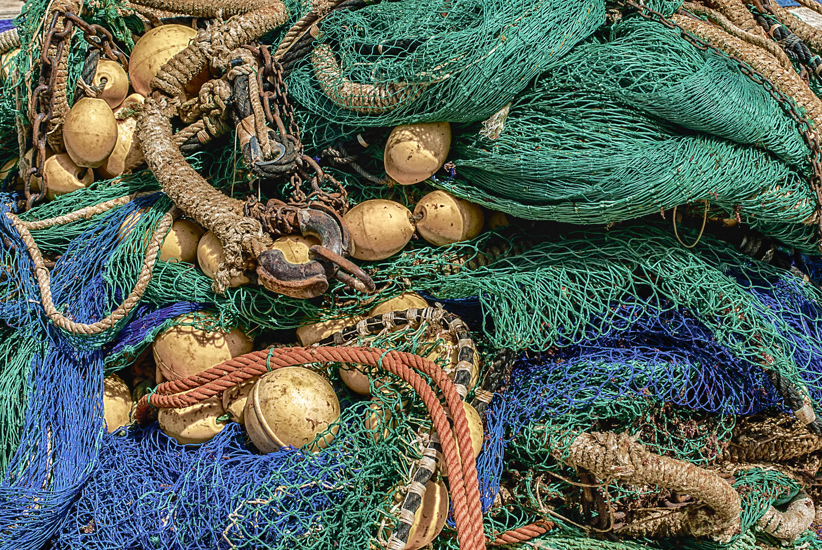 Fischernetz Foto & Bild | landschaft tiere un, netz, fischernetz Bilder ...